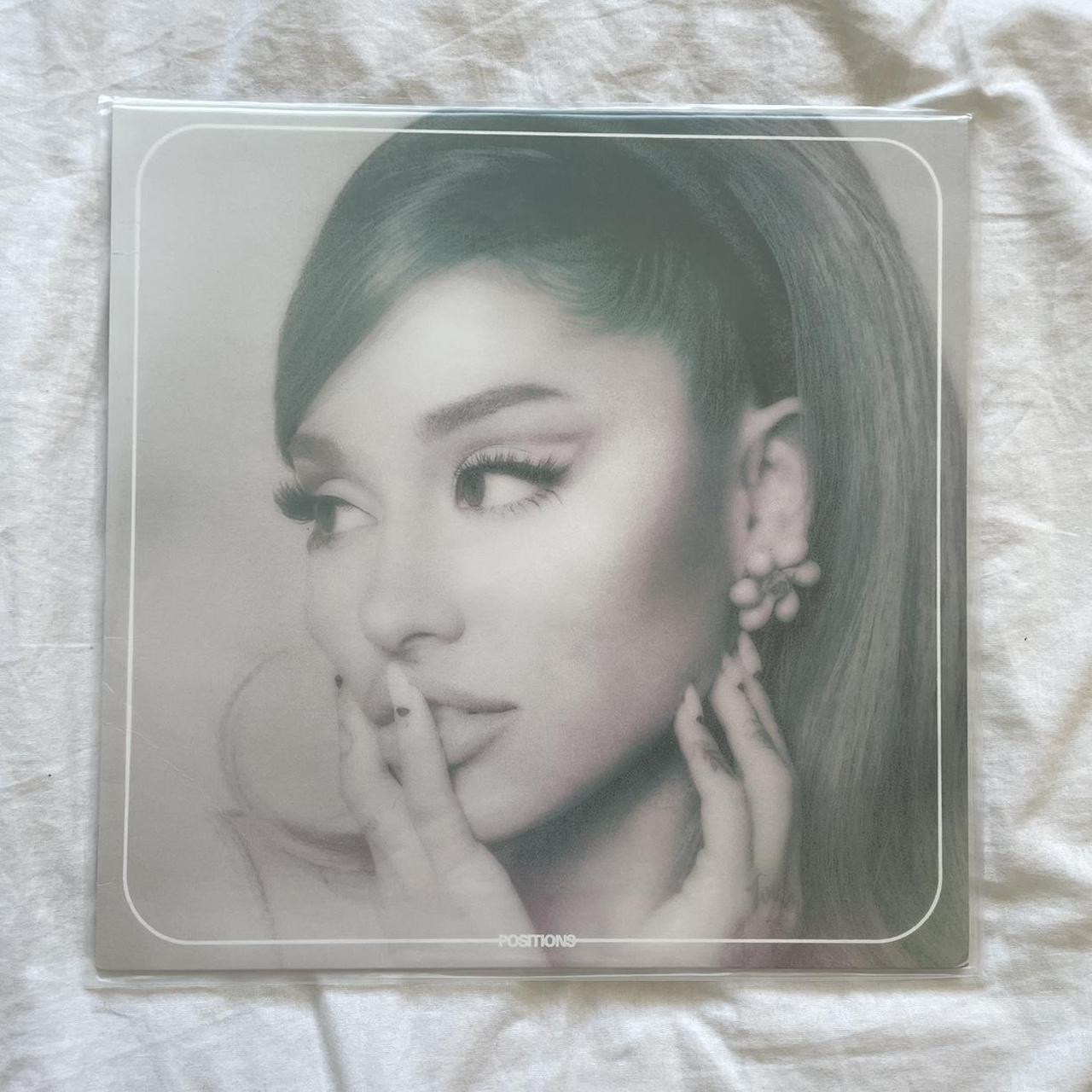 Ariana Grande Positions - Clear Vinyl LP Never... - Depop