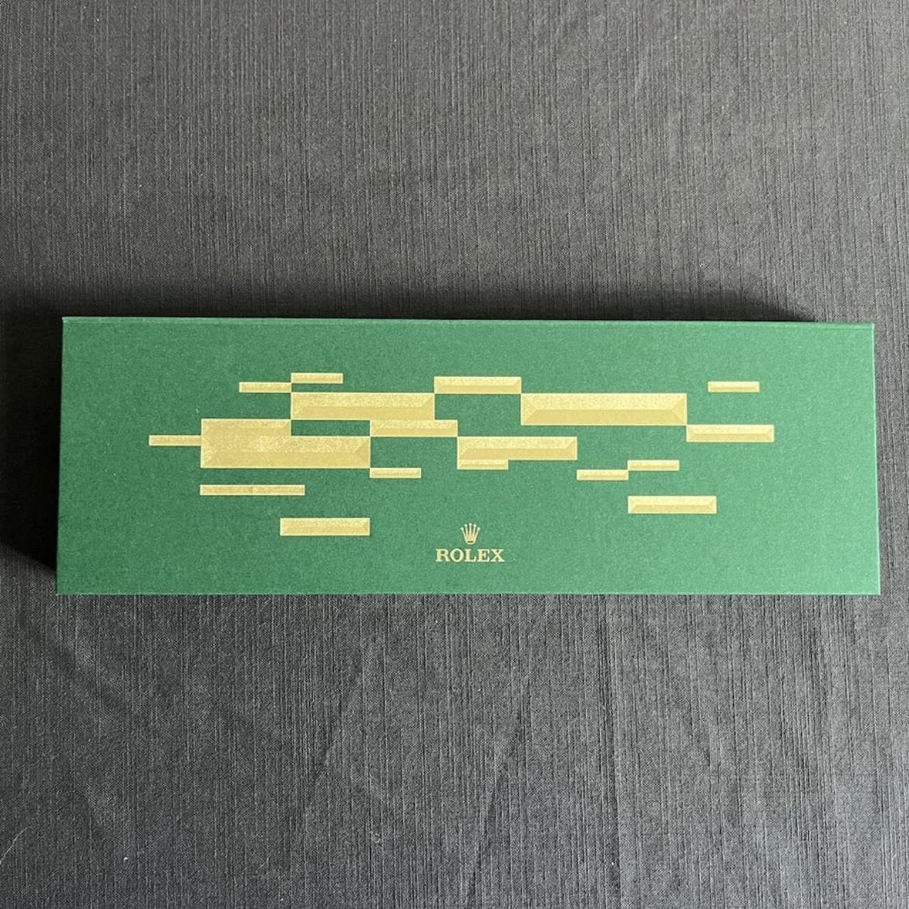 Rolex Box, Cardboard, Green VERY RARE Watches... - Depop