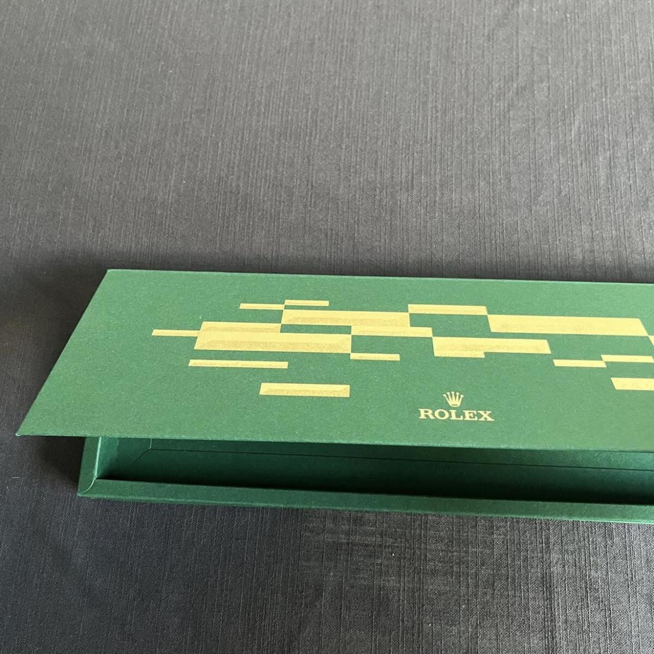 Rolex Box, Cardboard, Green VERY RARE Watches... - Depop
