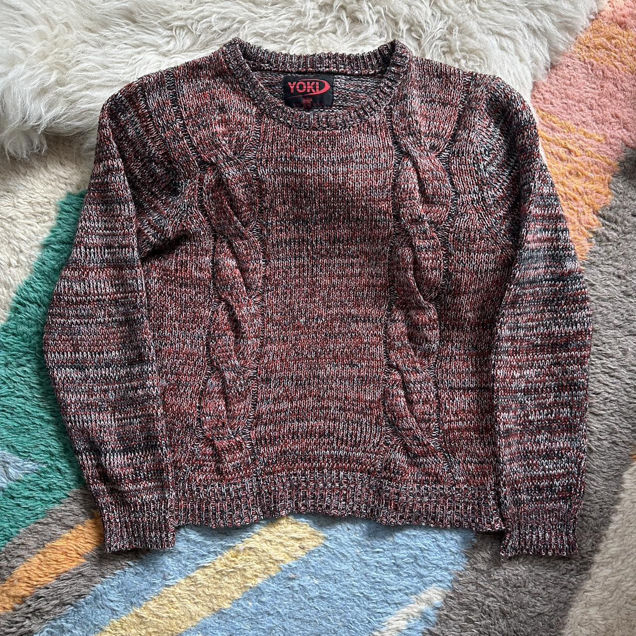 Fun Yoki New York retro sweater #cableknit #sweater... - Depop