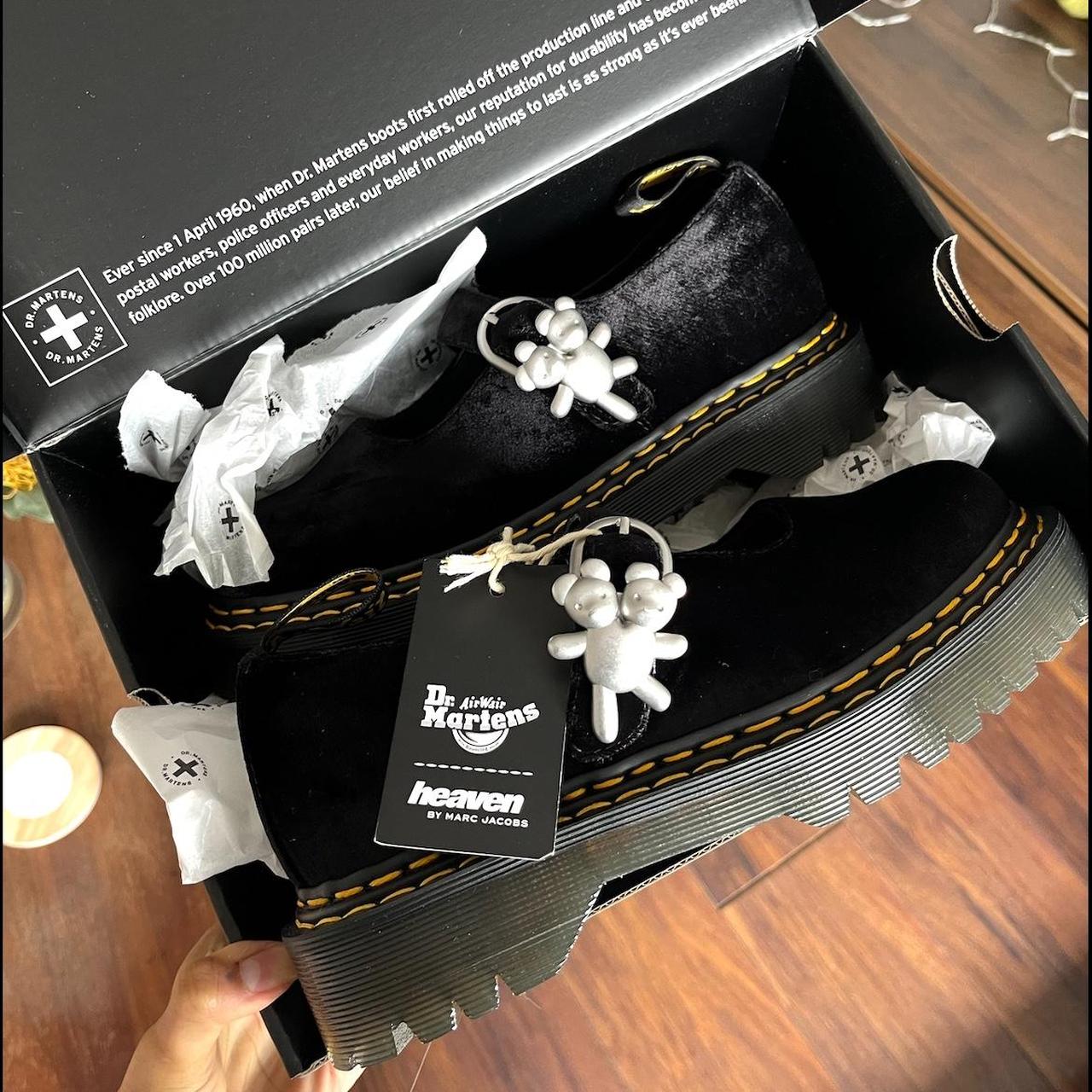 Addina Bex Heaven by Marc Jacob’s Velvet Mary Jane... - Depop