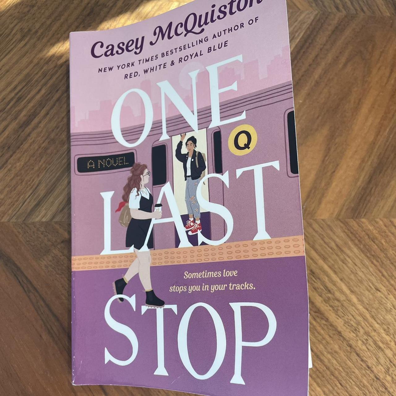 One Last Stop by Casey McQuiston Paperback Very... - Depop