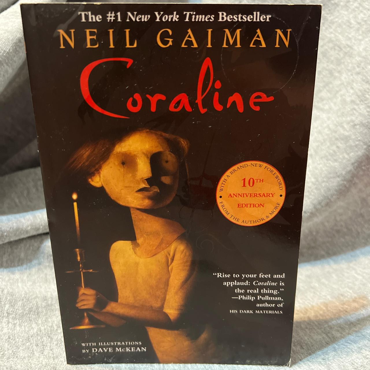 Coraline by Neil Gaiman, light markings,... | Depop