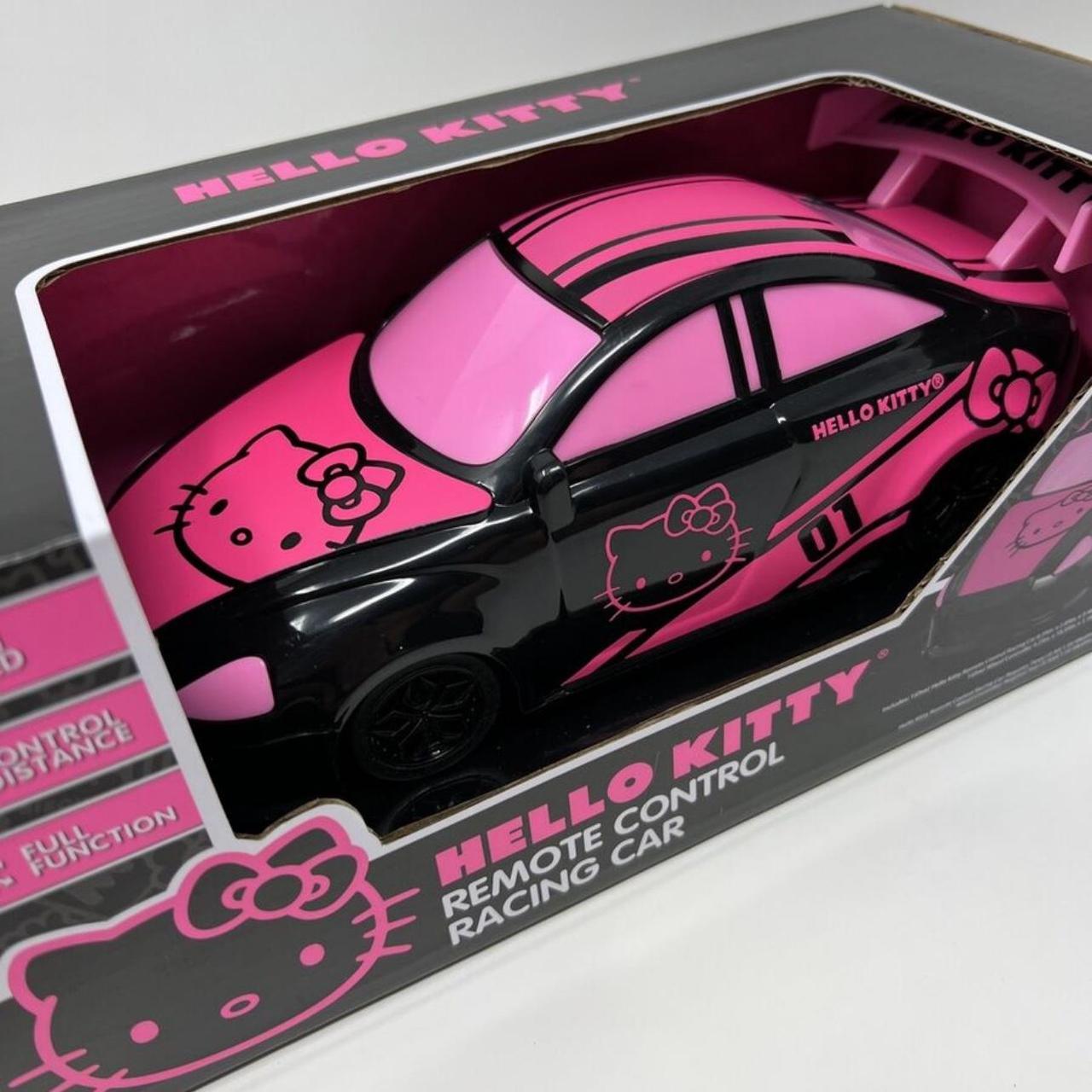 Hello Kitty Pink Racing Car🐱🍭🩷 ️ Box is Opened but... | Depop