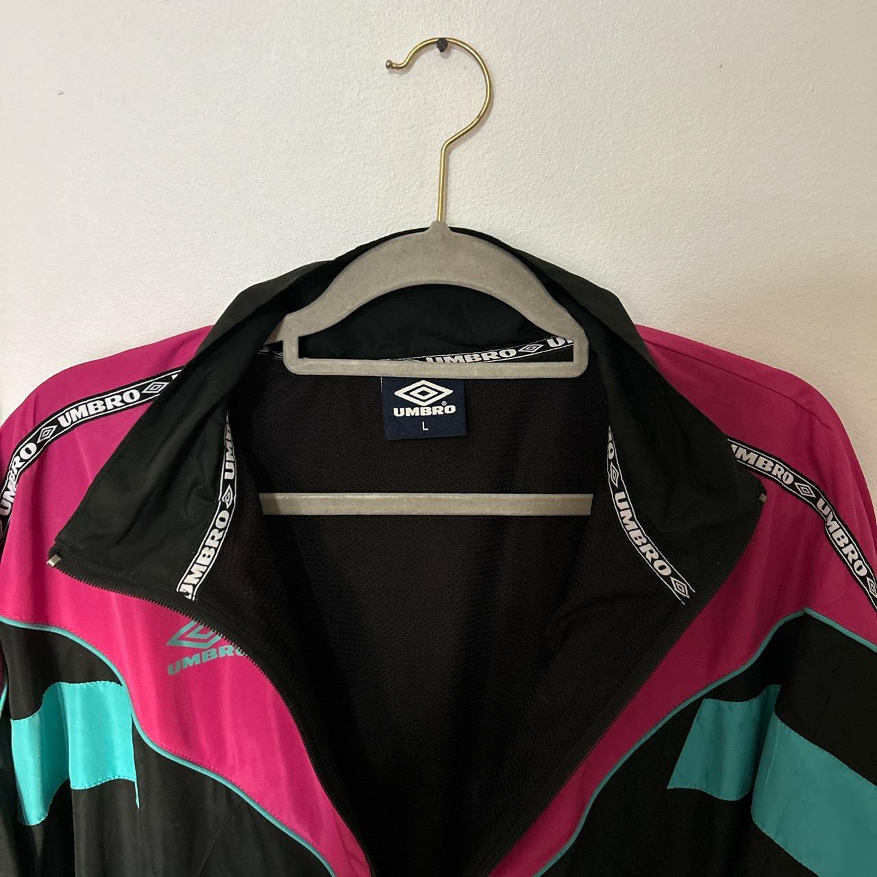 Large Umbro shell jacket, perfect condition only... - Depop