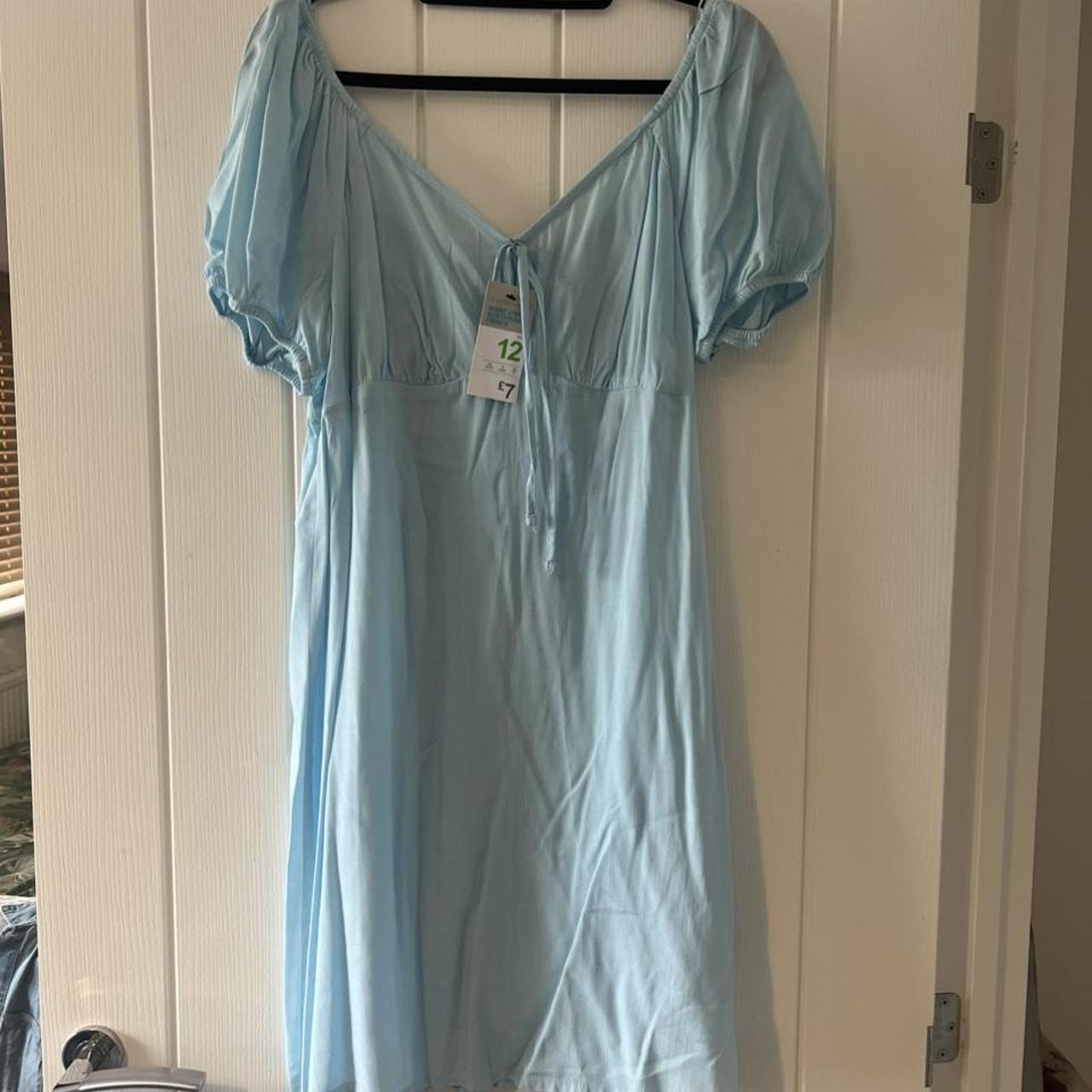 Brand new primark dress size 12 #blue #dress #summer... - Depop