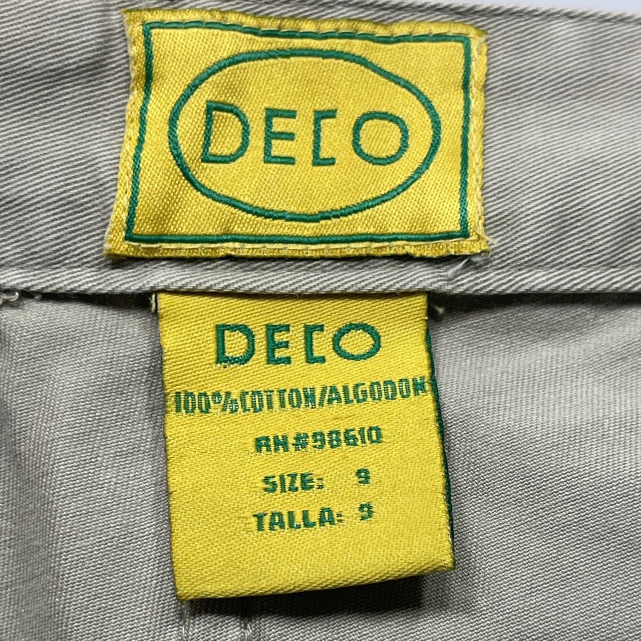 Deco tan cargo pants size: fits women’s... - Depop