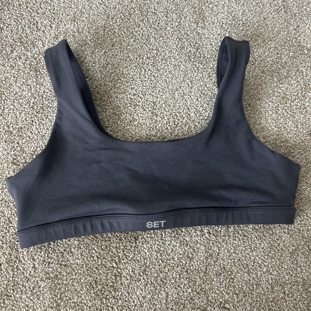 SET ACTIVE storm form cloud sports bra | Depop