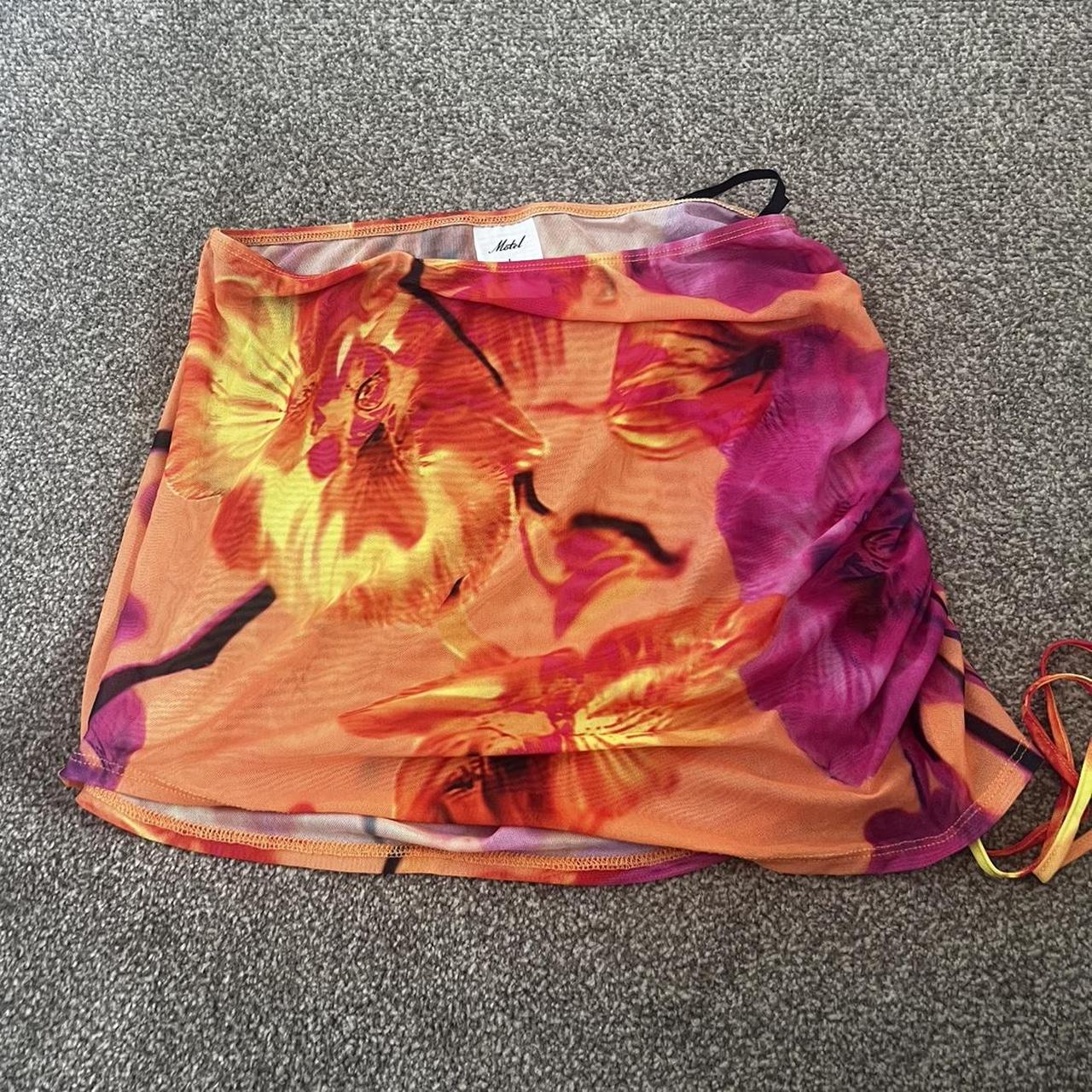 Motel Rocks swimwear cover up skirt! Never worn.... - Depop