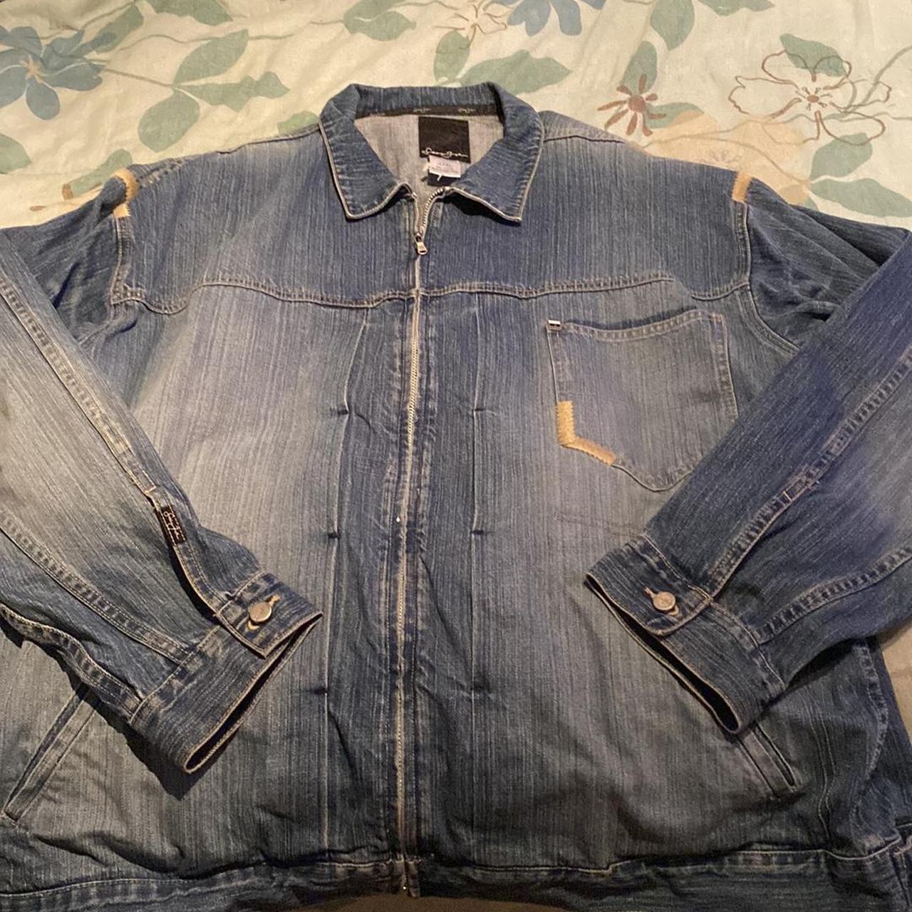 Vintage Sean John jean jacket - Depop