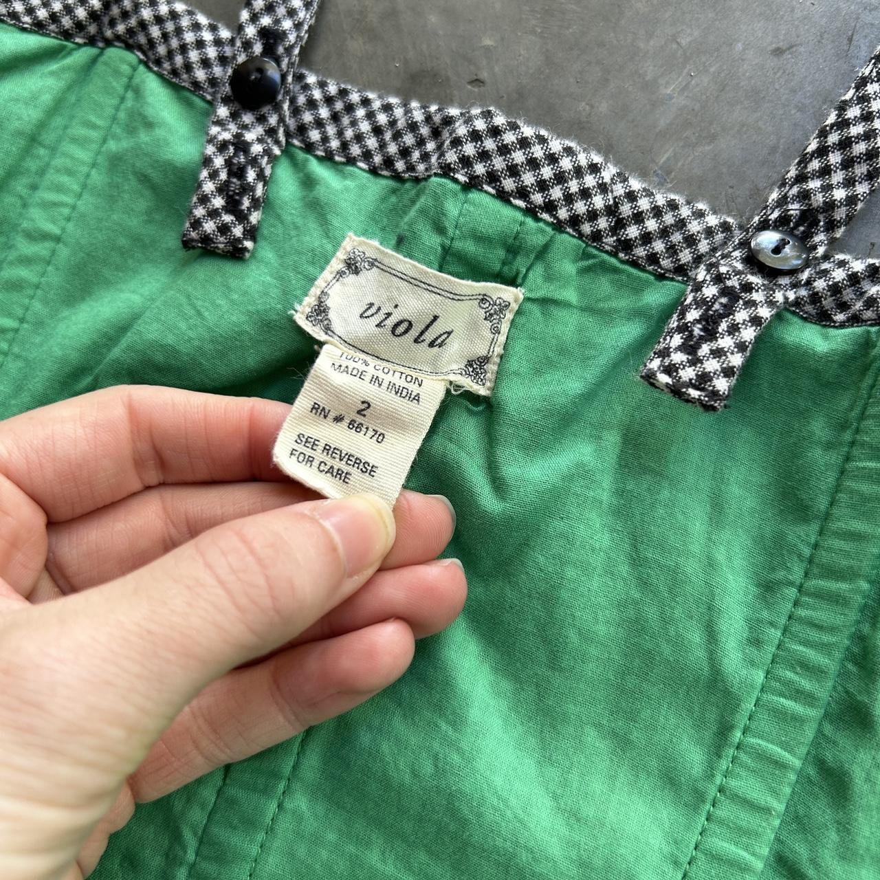 Detailed plaid fitted tank top -Brand: Viola -No... | Depop