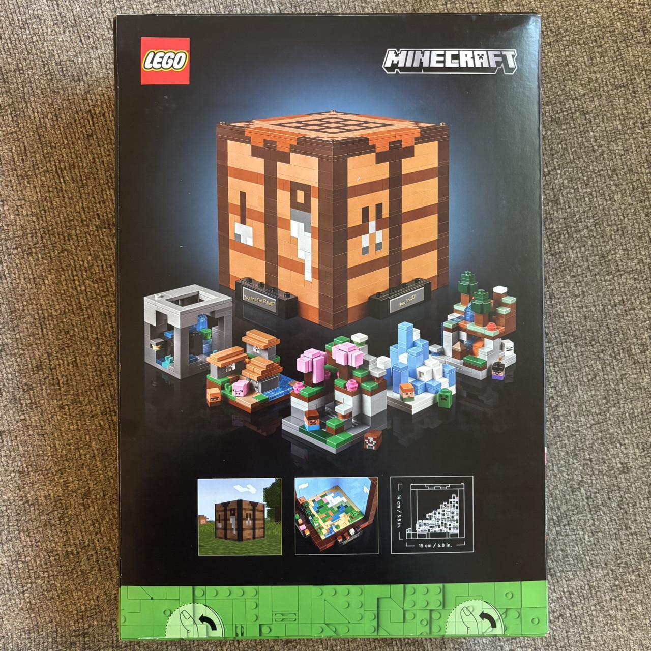 Minecraft Crafting Table Lego Set brand new never... - Depop