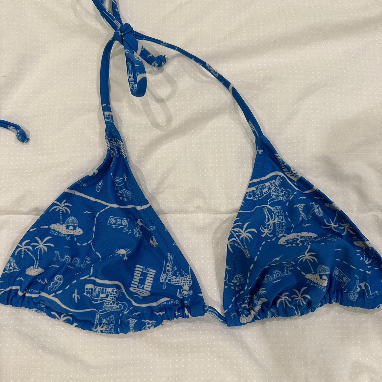 Bikini PADLESS top, super cute and fun design,... - Depop