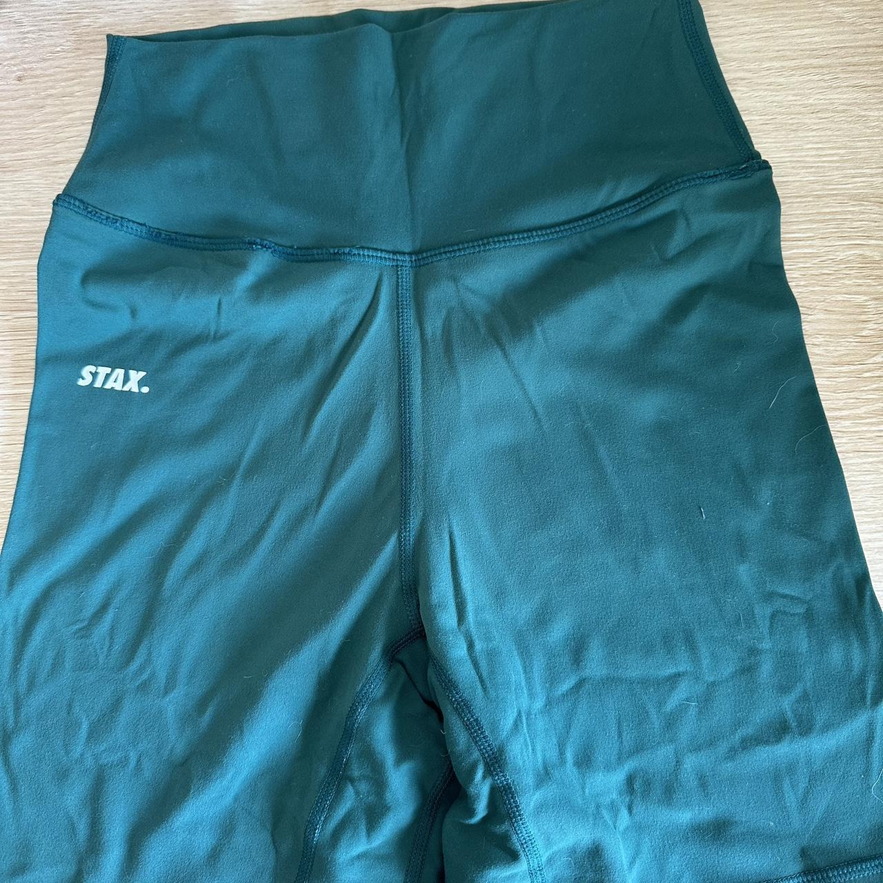 Forest green stax shorts - Depop