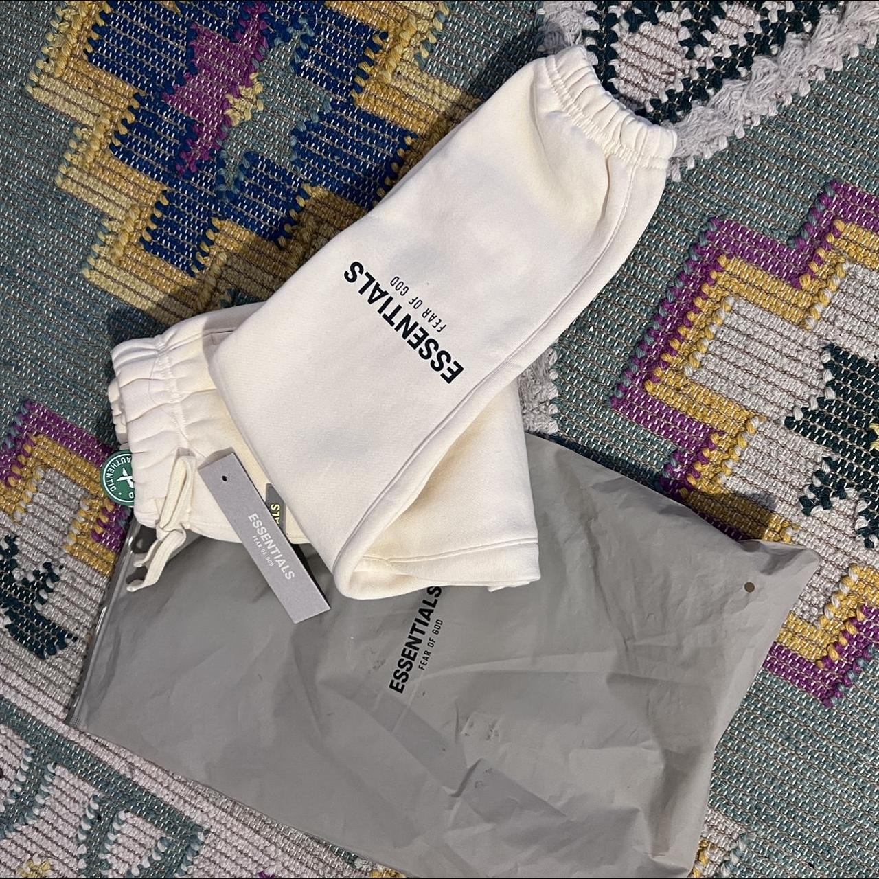 Fear Of God Essentials Kids Sweatpants... - Depop