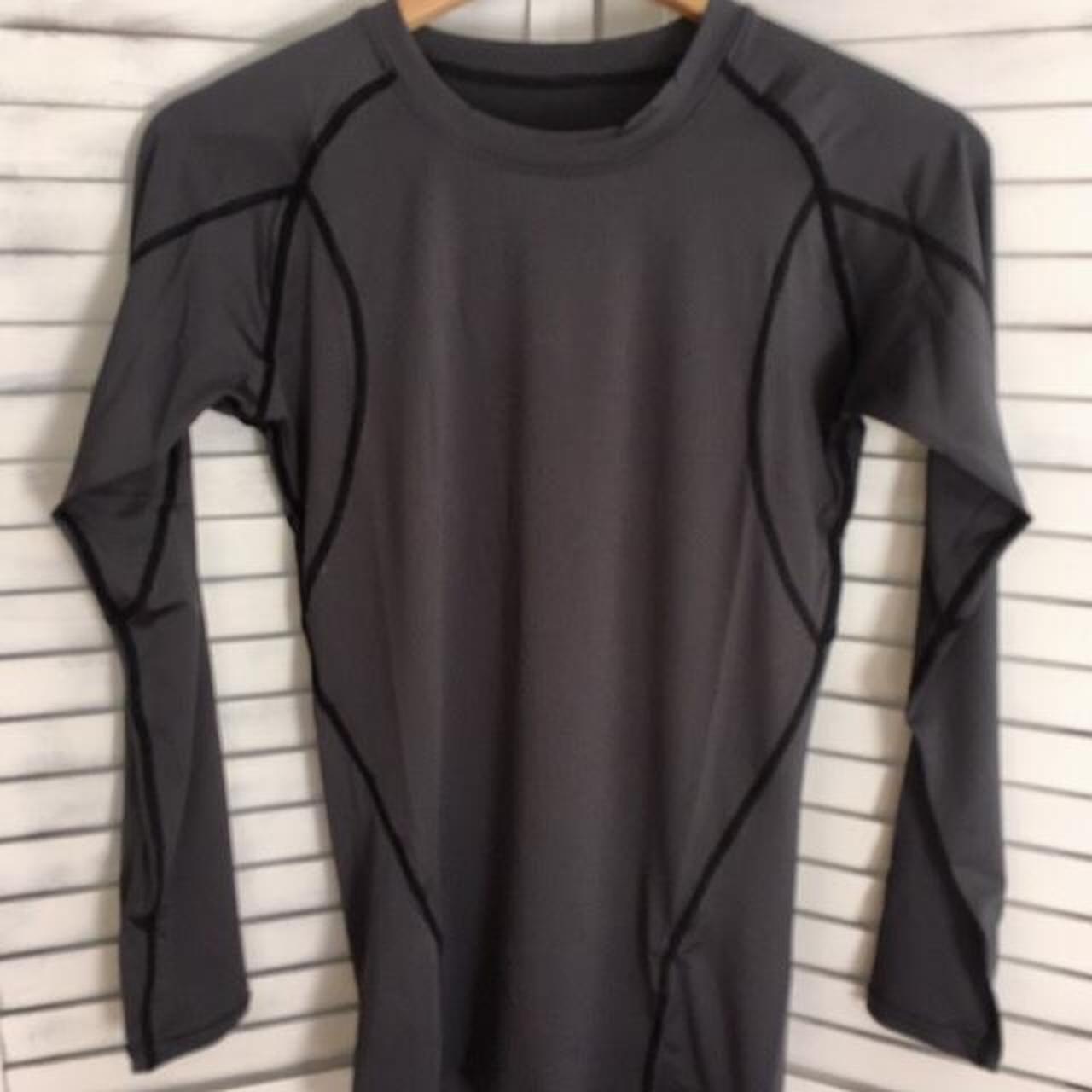 Men’s Athletic Compression Long Sleeve Shirt,... - Depop