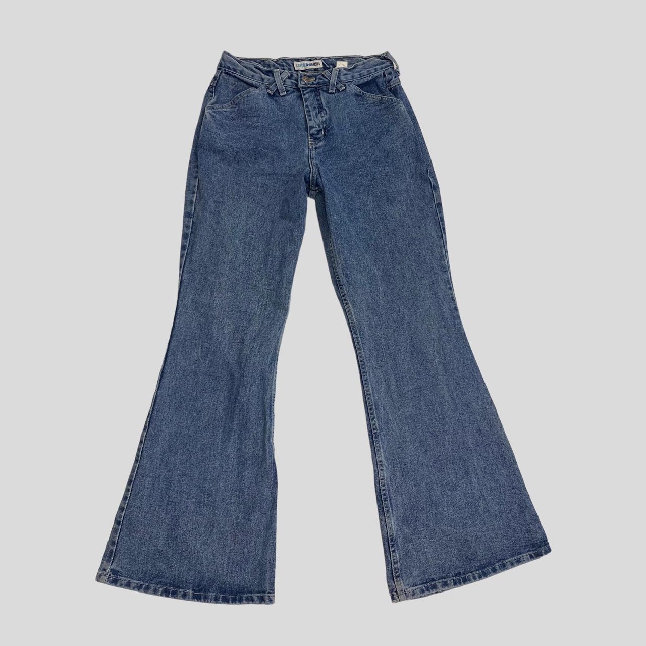 Vintage high waisted flare jeans ☆ Size: 9 ☆... - Depop