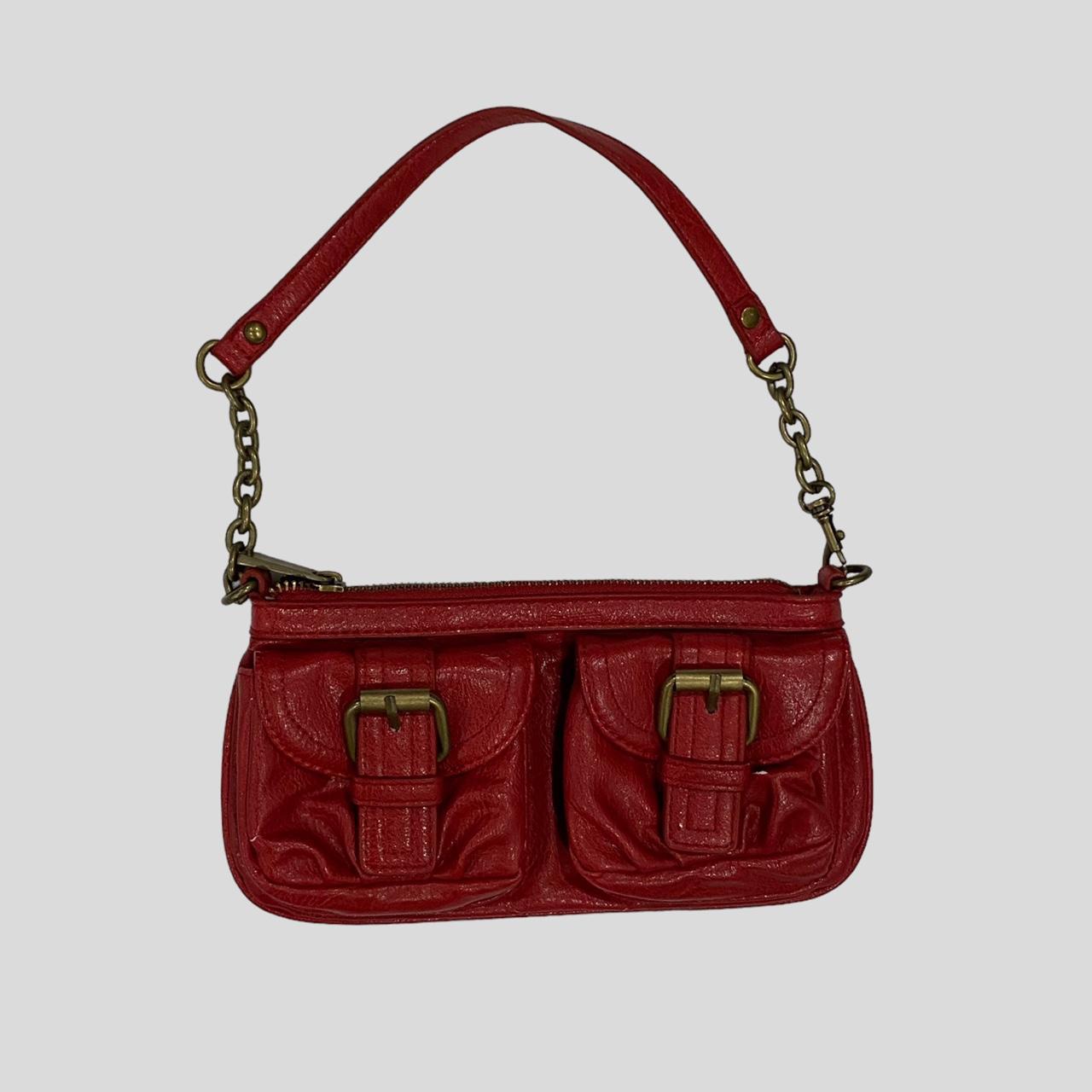 Faux leather red mini bag ☆ Size: Mini ☆ Brand:... - Depop