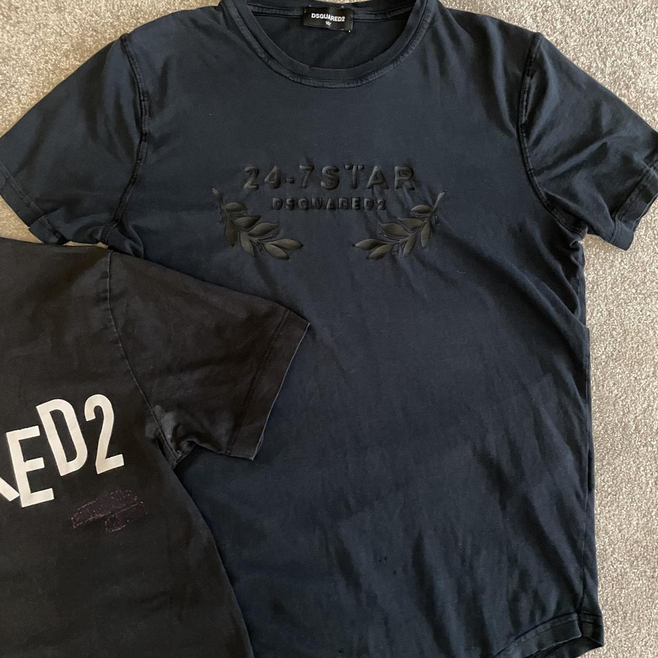 DSquared Tee Bundle Both worn a fair bit with signs... - Depop