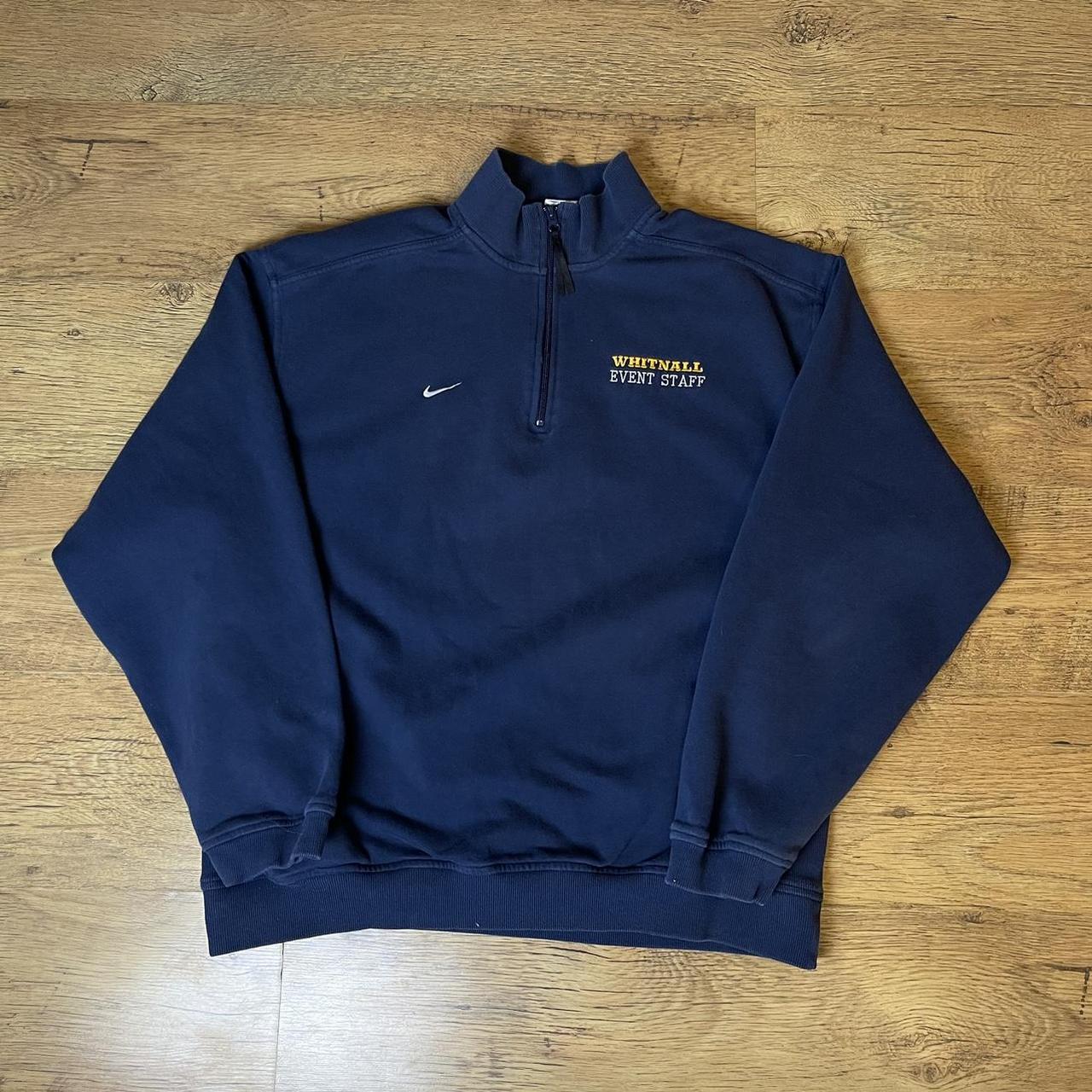 Vintage Nike Team x ‘Whitnall Event Staff’ Quarter... - Depop