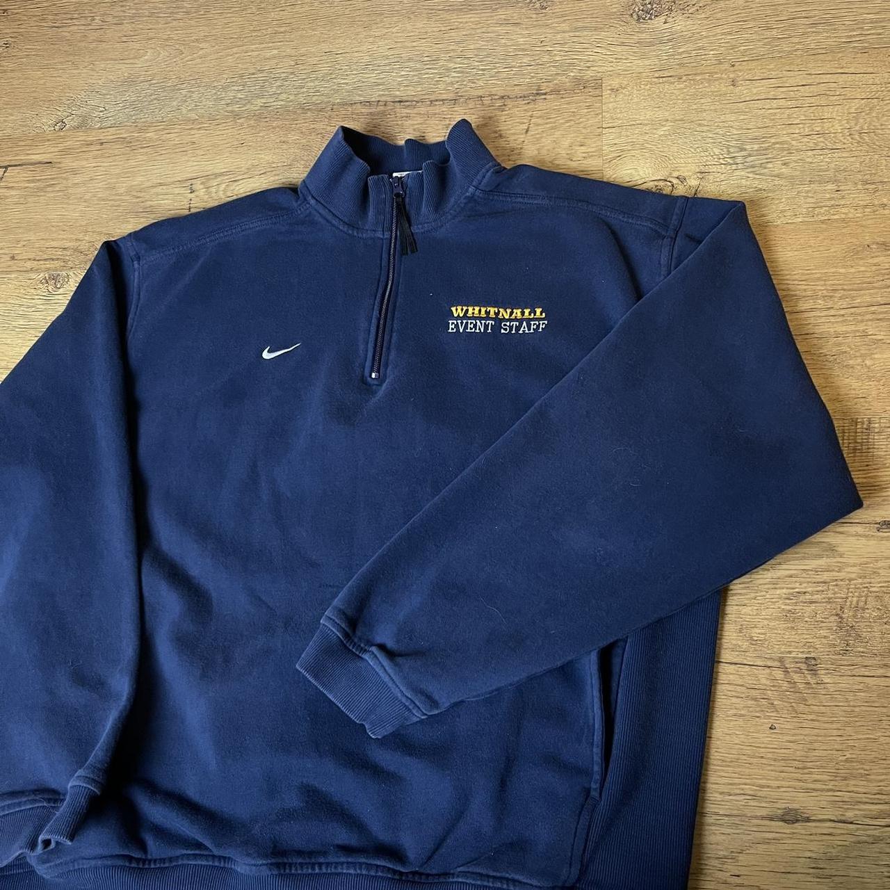 Vintage Nike Team x ‘Whitnall Event Staff’ Quarter... - Depop