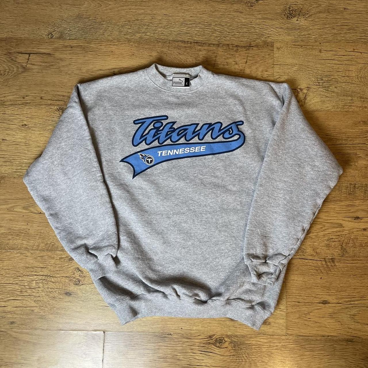 Vintage Puma NFL x ‘Tennessee Titans’ Graphic... - Depop
