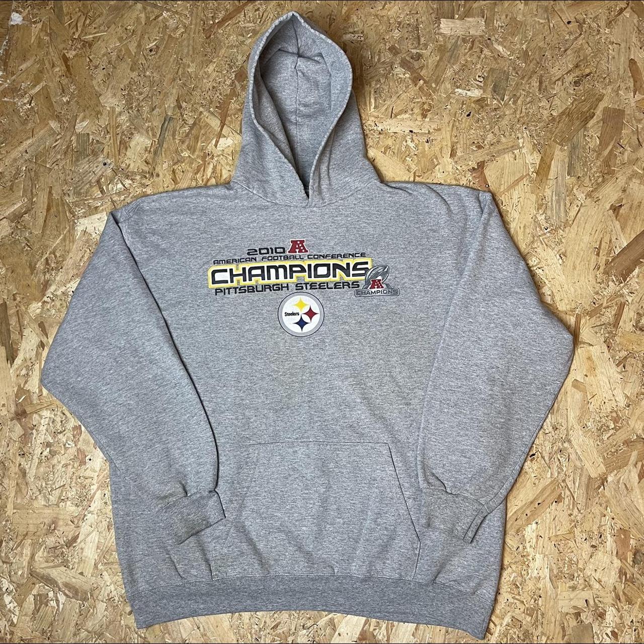 Vintage Reebok NFL x ‘Pittsburgh Steelers’ Graphic... - Depop