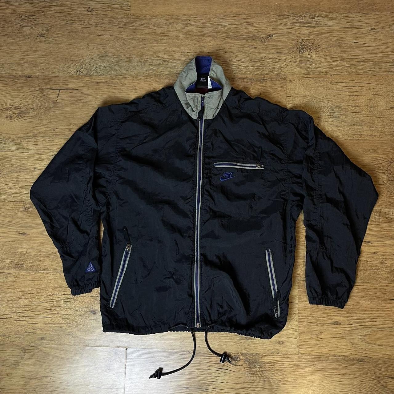 Vintage Nike ACG Embroidered Windbreaker Shell... - Depop