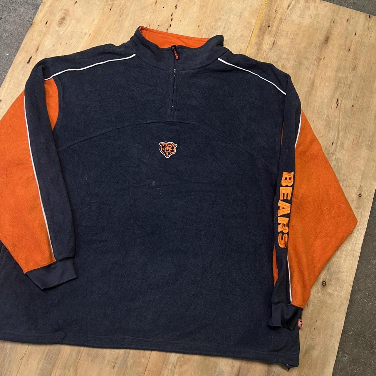 Vintage Reebok NFL x ‘Chicago Bears’ Quarter Zip... - Depop