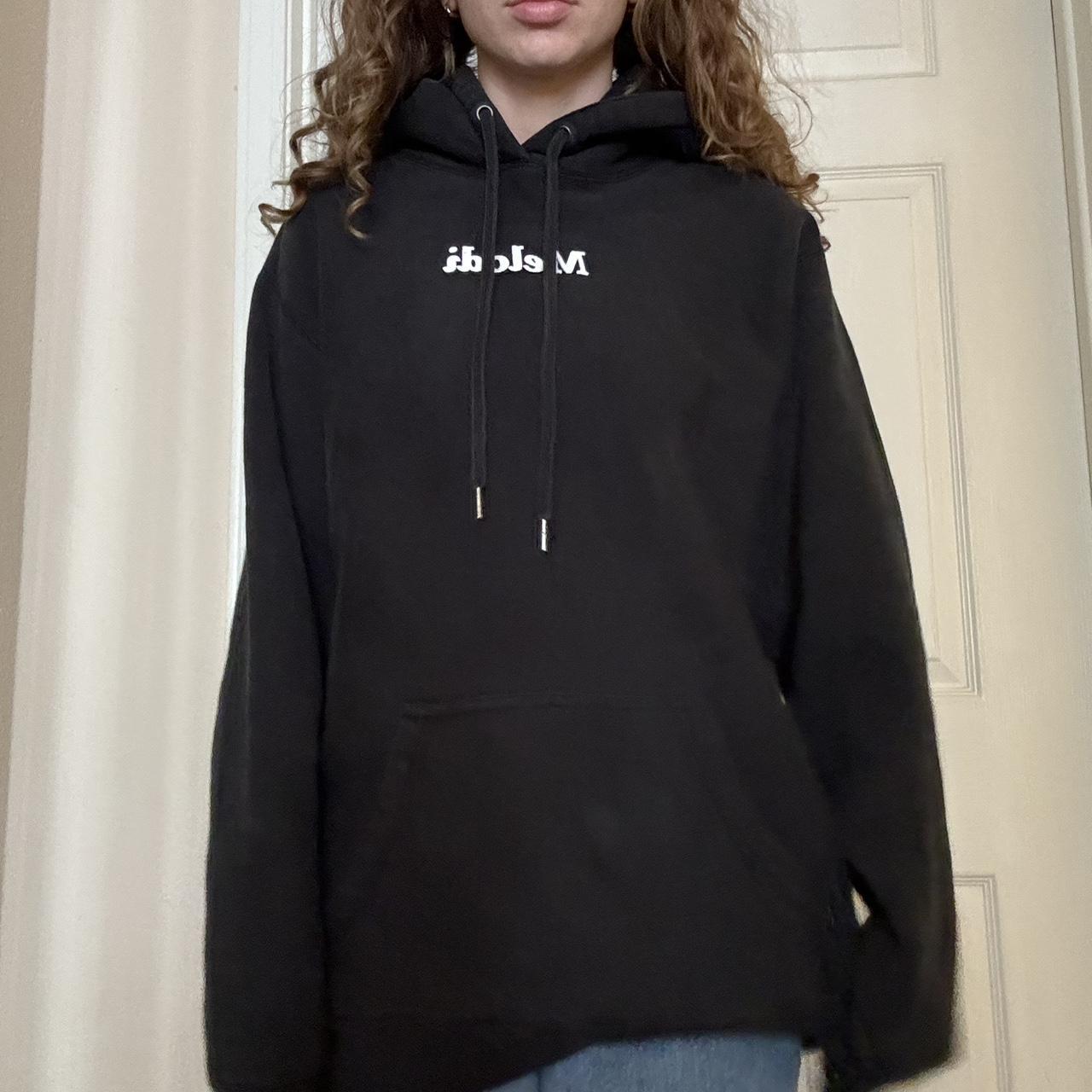 heavyweight Melodi black hoodie,, was originally... - Depop