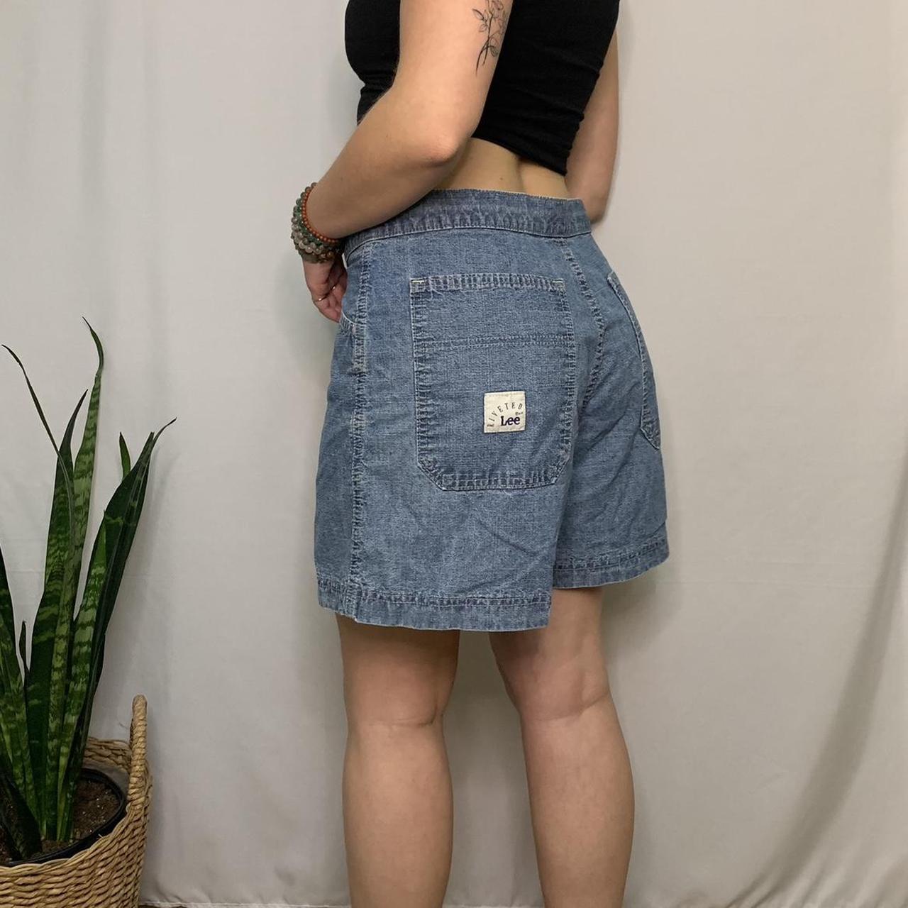 Vintage Mom Jorts Multiple pockets Waist has a... - Depop