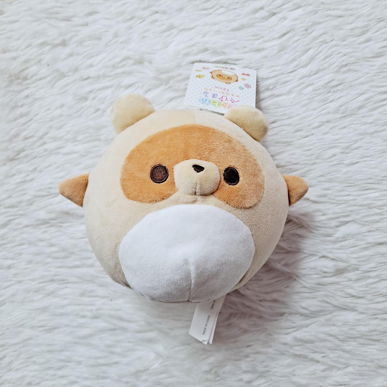 Japanese tanuki plushie! It is round and made to... - Depop