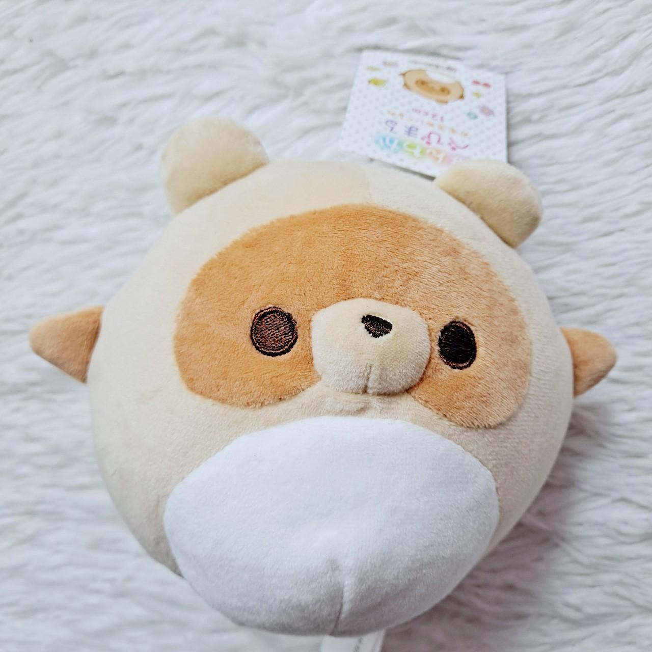 Japanese tanuki plushie! It is round and made to... - Depop
