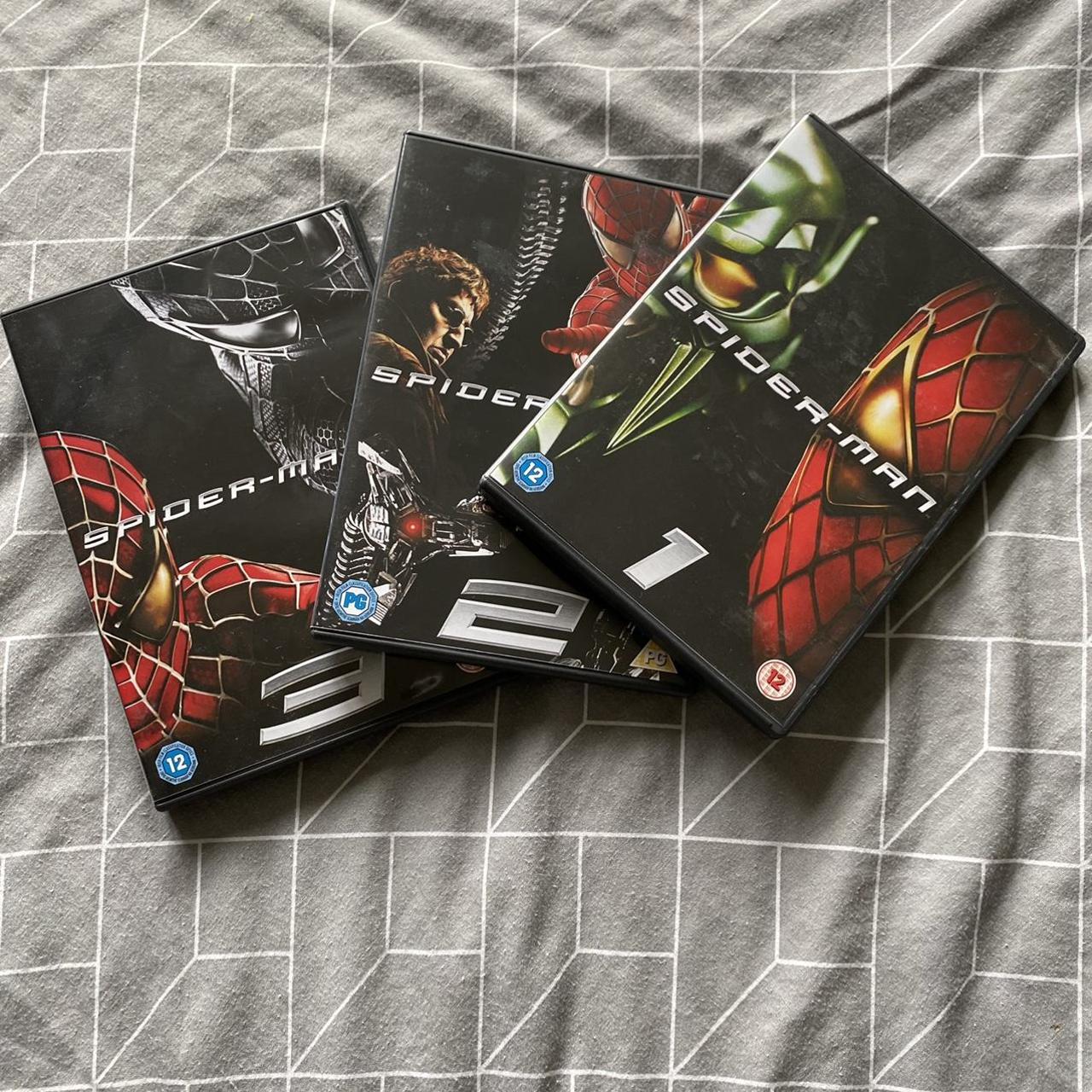 SPIDER-MAN BOXSET Spider-Man 1,2 and 3 DVD’s in... - Depop