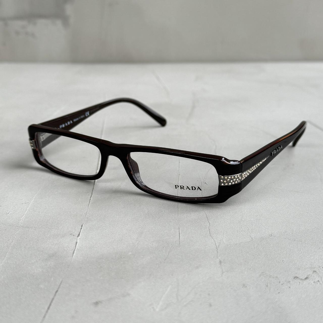 Prada Clear Lens Bayonetta Eye Glasses. These are... - Depop