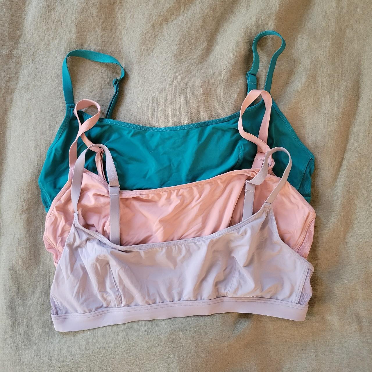 Parade Bralettes (Set of 3) GUC Size Medium I... - Depop