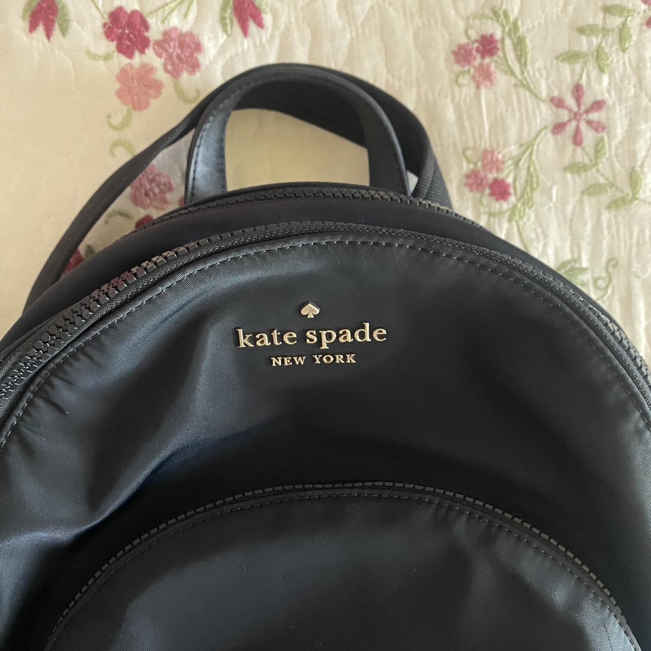 Black Kate Spade, mini backpack in great condition💗♠️... - Depop