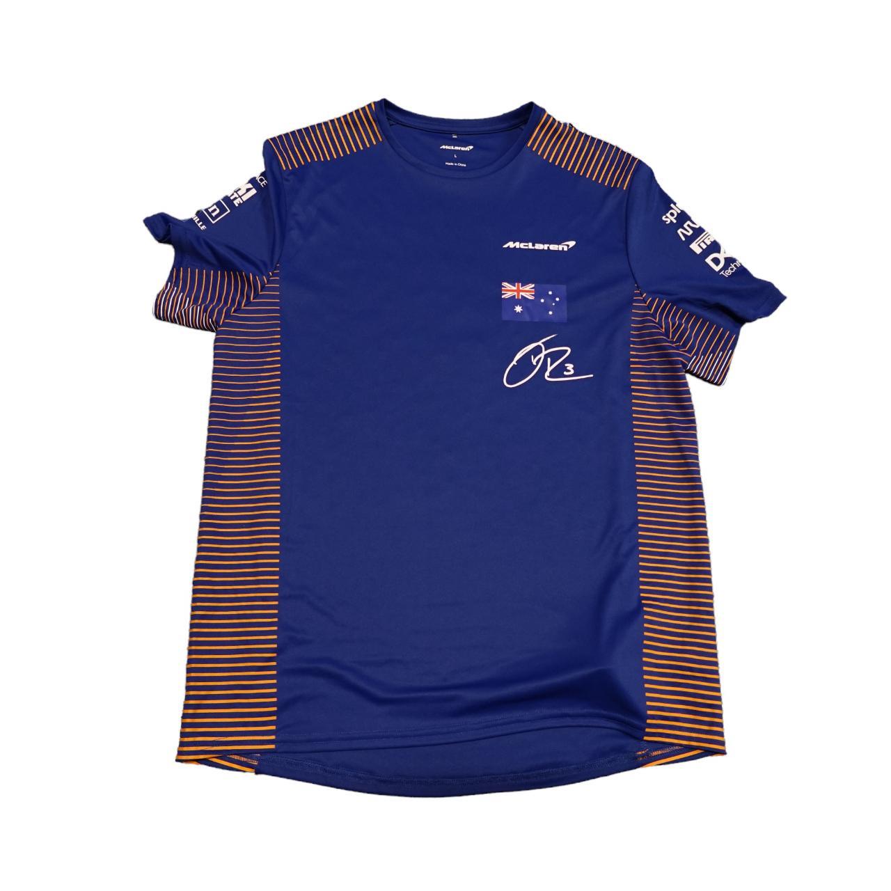 McLaren Daniel Ricciardo Racing Jersey T Shirt Mens... - Depop