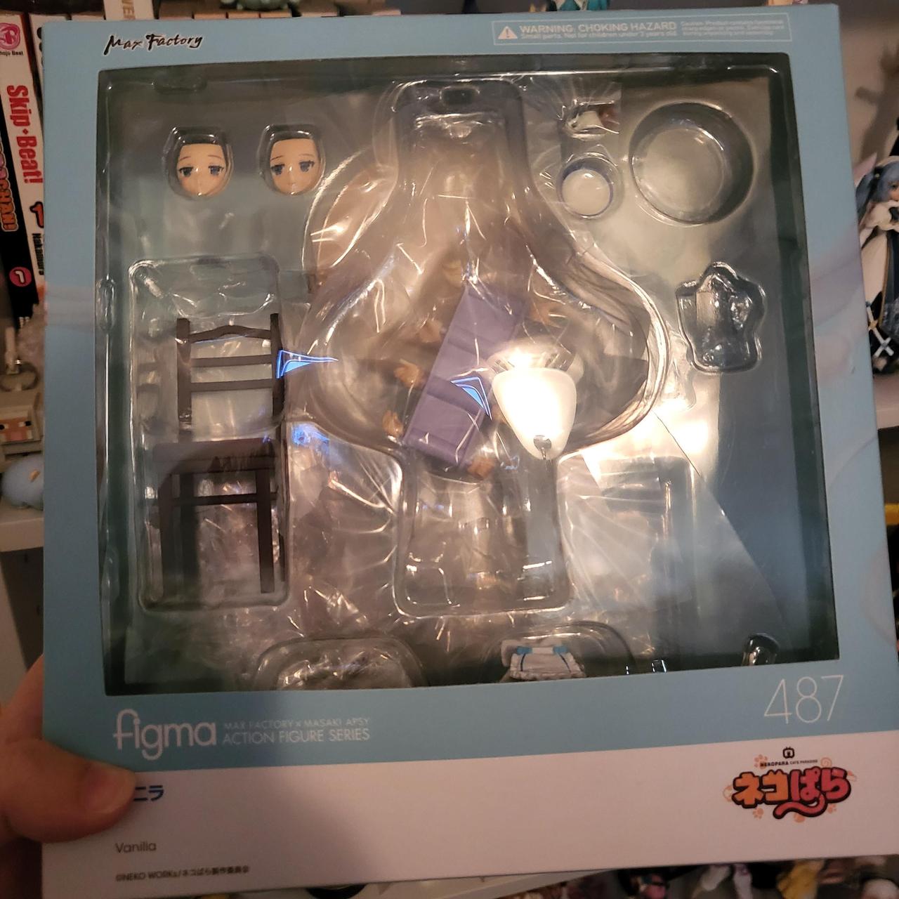 Vanilla and Chocola figma! Displayed on shelf but... - Depop