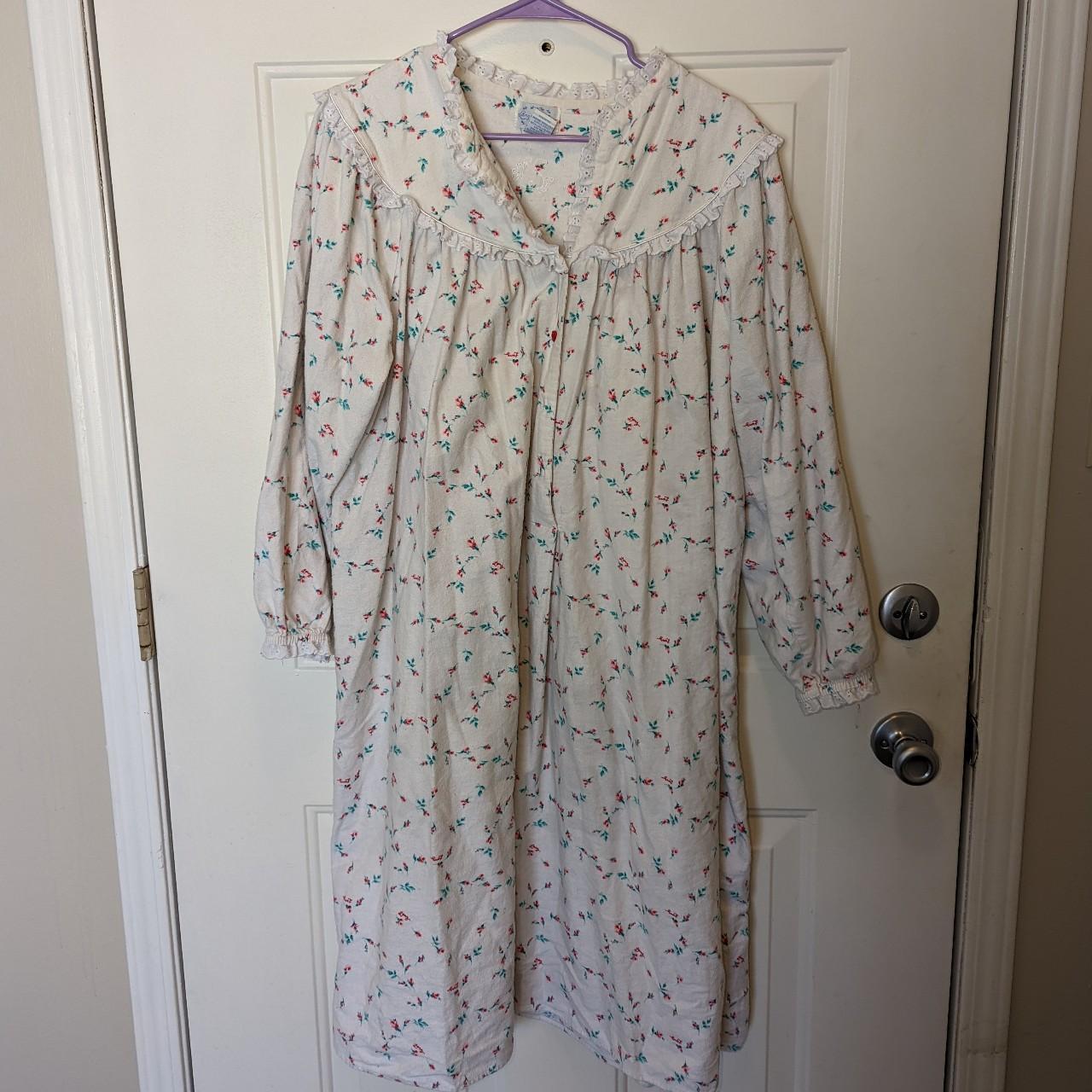 Women's White and Pink Nightwear | Depop