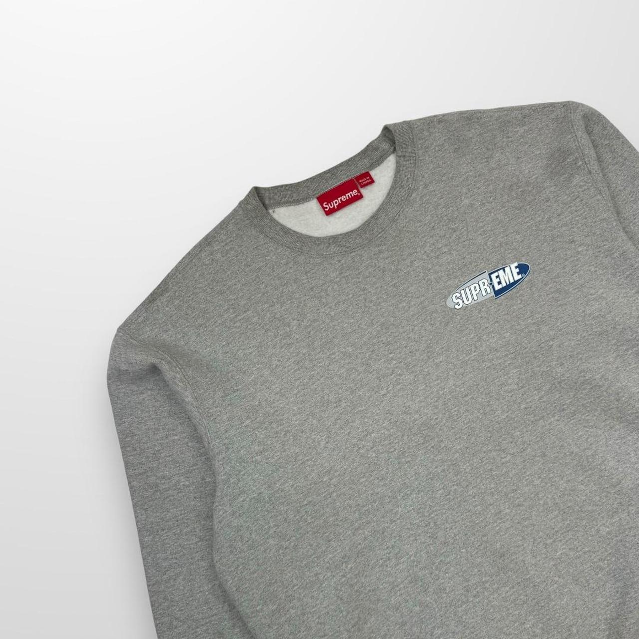 Supreme 212 Crewneck In Heather Grey W/ 3M Print | Depop Supreme 212 Crewneck In Heather Grey W/ 3M Print | Depop