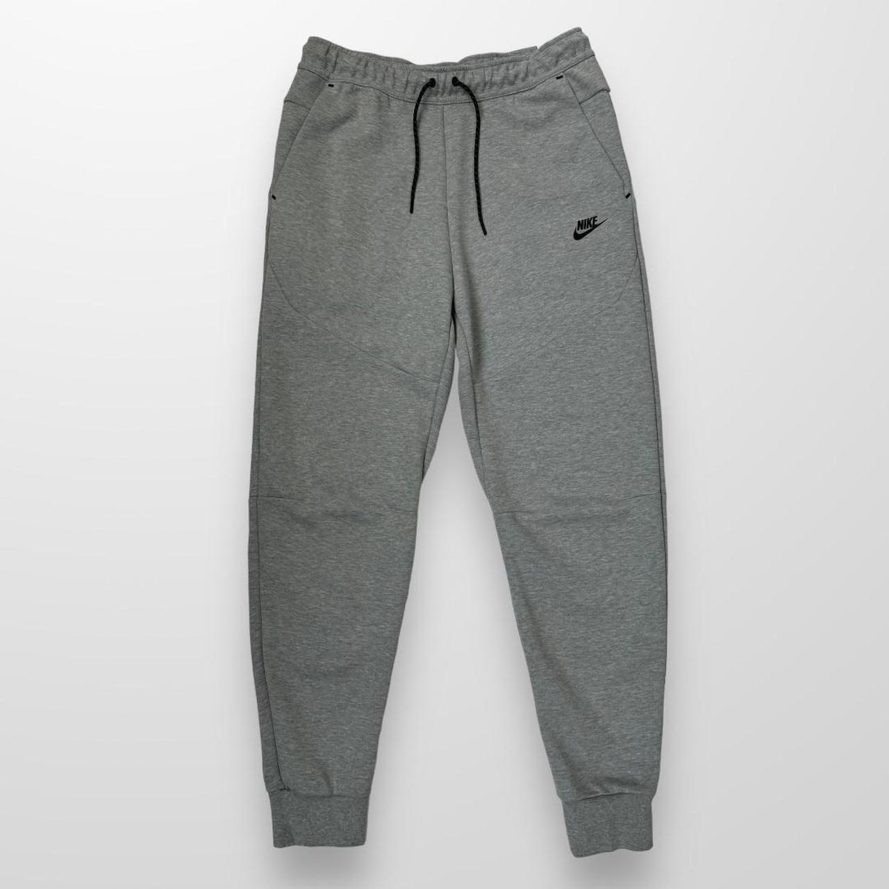 Nike Tech Fleece Tracksuit Bottoms In Grey Mens Depop