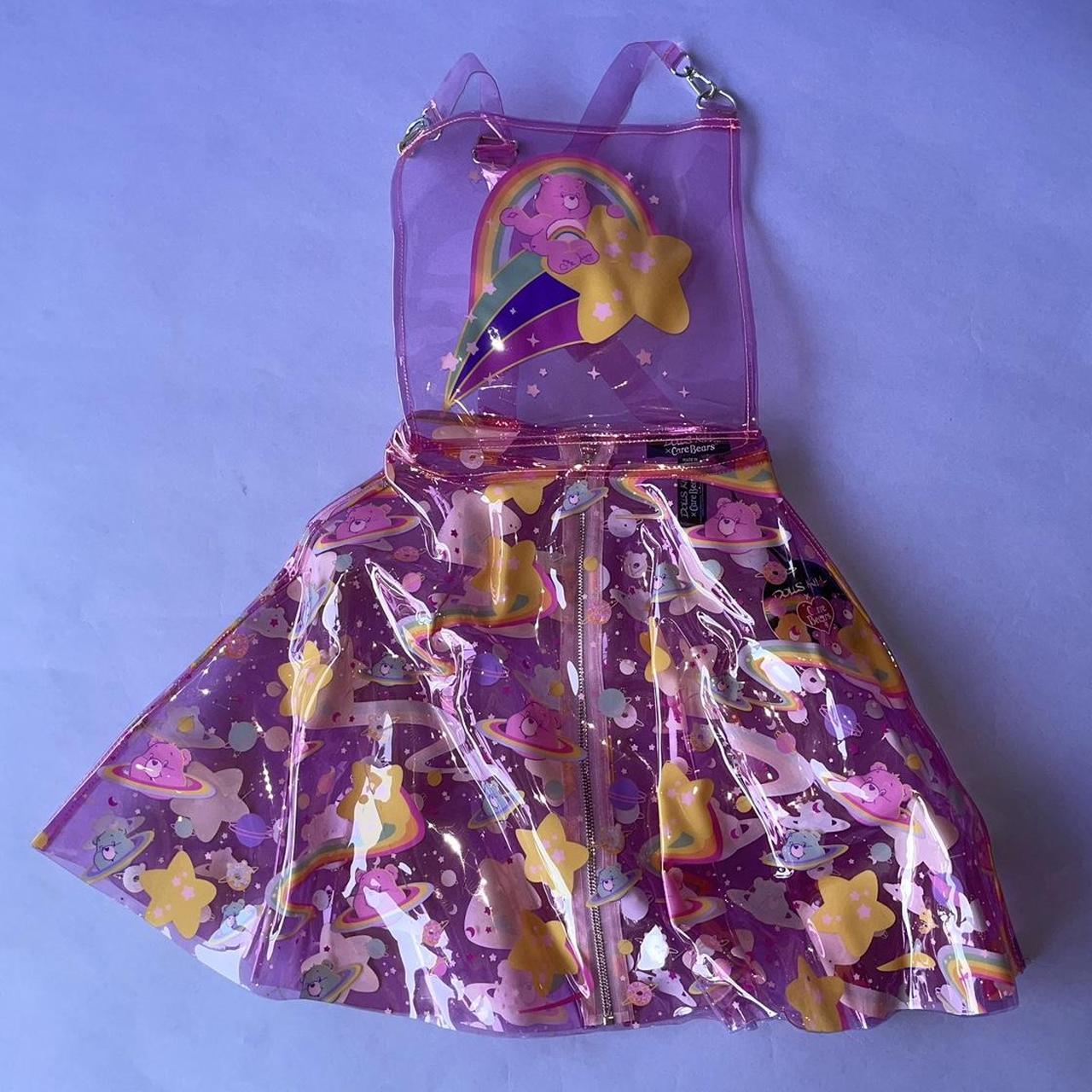 Care bears Interstellar Soulmates Pinafore PVC Dress... - Depop