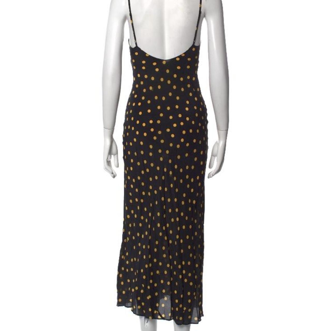 Realisation Par Iggy dress in yellow polka dot. 100%... - Depop