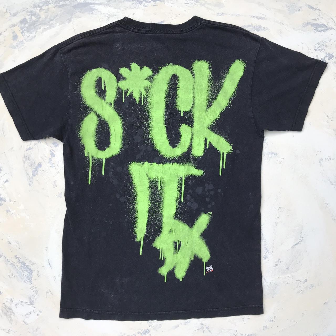 Vintage Y2K Generation X WWF faded black t shirt... - Depop