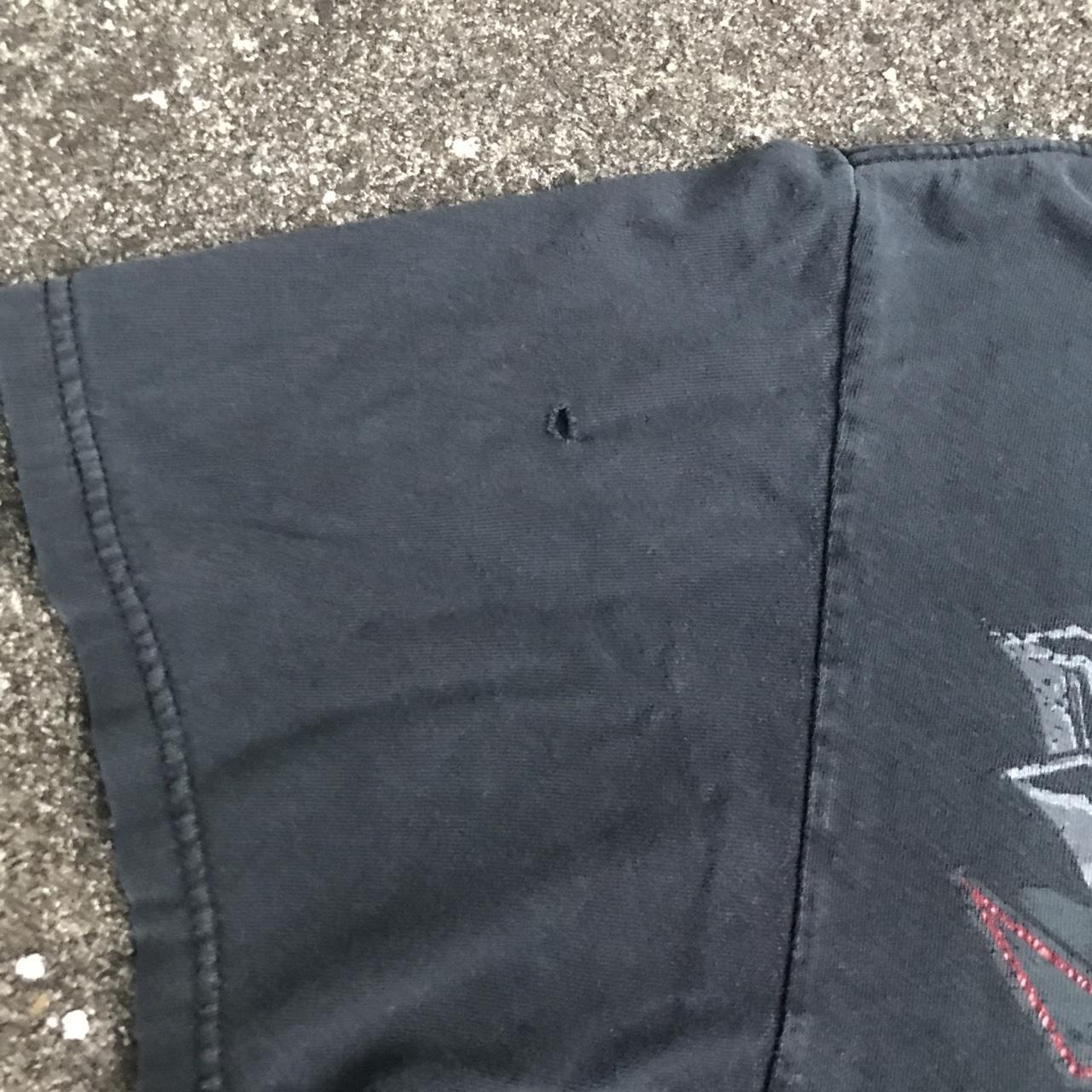 Y2k cyber grunge mall goth skull star t shirt large ... - Depop