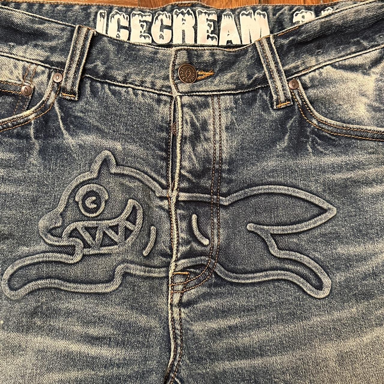 Billionaire boys club Ice cream skinny jeans. Mint... - Depop