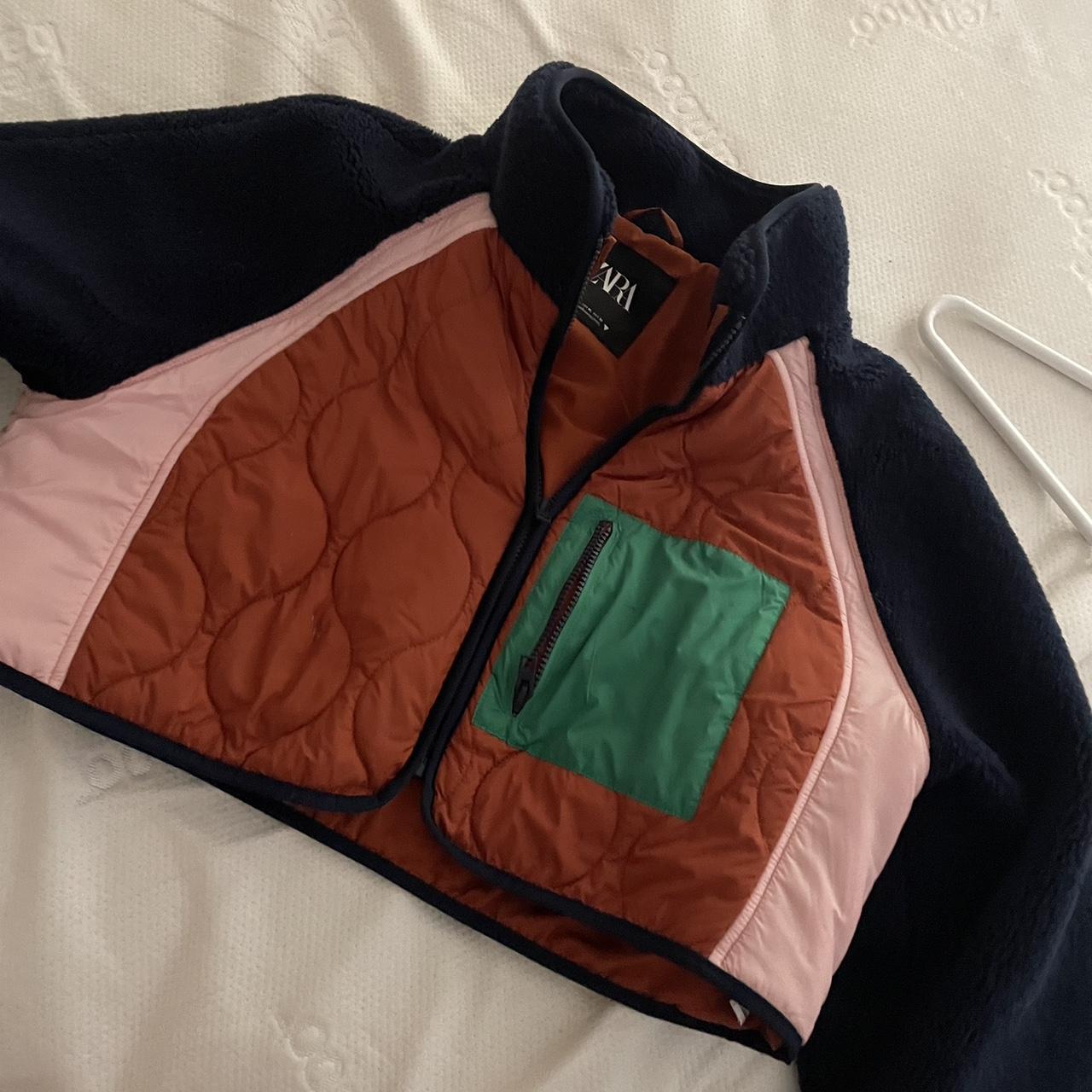 Cute crop jacket - only worn a couple of times in... - Depop