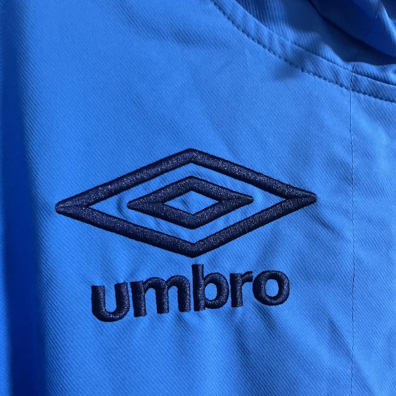 Umbro Blue England Windbreaker Large In amazing... - Depop