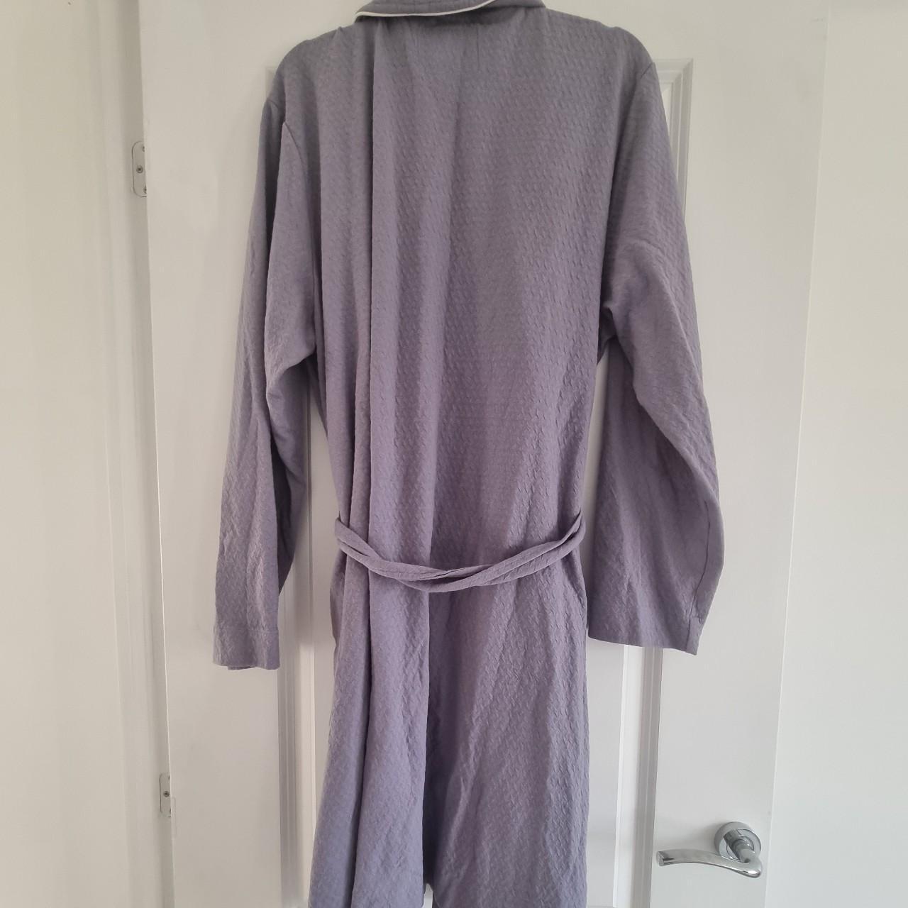 Triumph purple long robe with tie waist One size,... - Depop